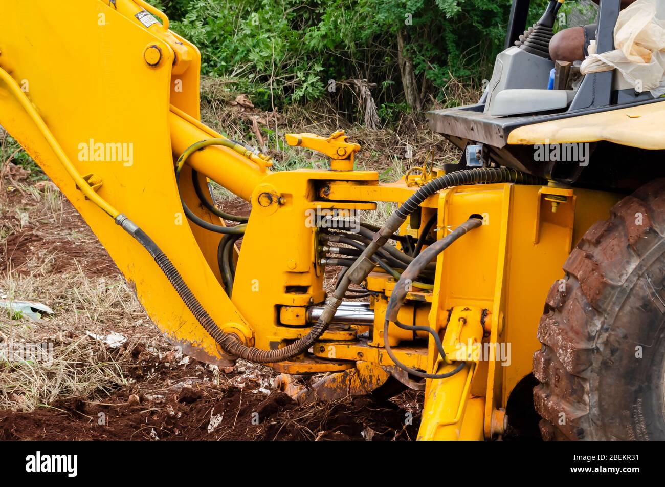 Heavy equipment attachment hi-res stock photography and images - Alamy