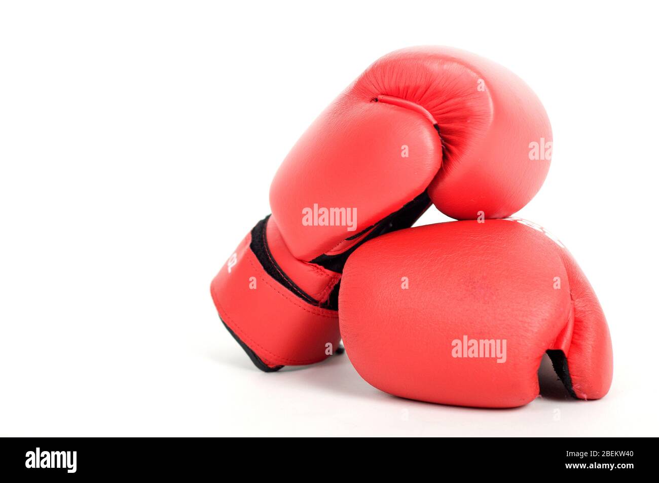 boxing gloves isolated on white Stock Photo - Alamy