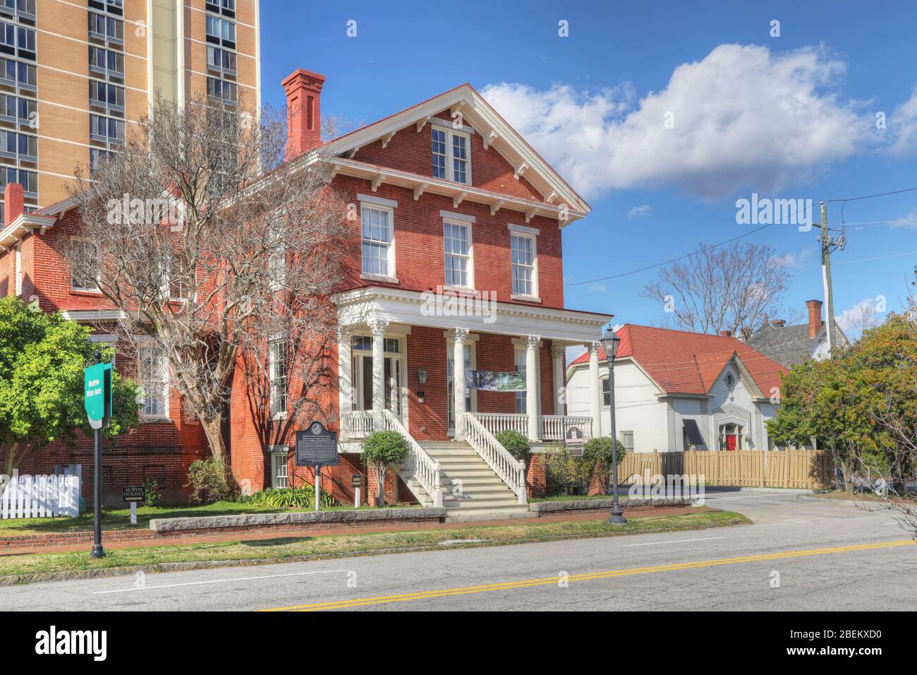 The Boyhood home of Joseph Rucker Lamar in Augusta, Georgia. Lamar was ...