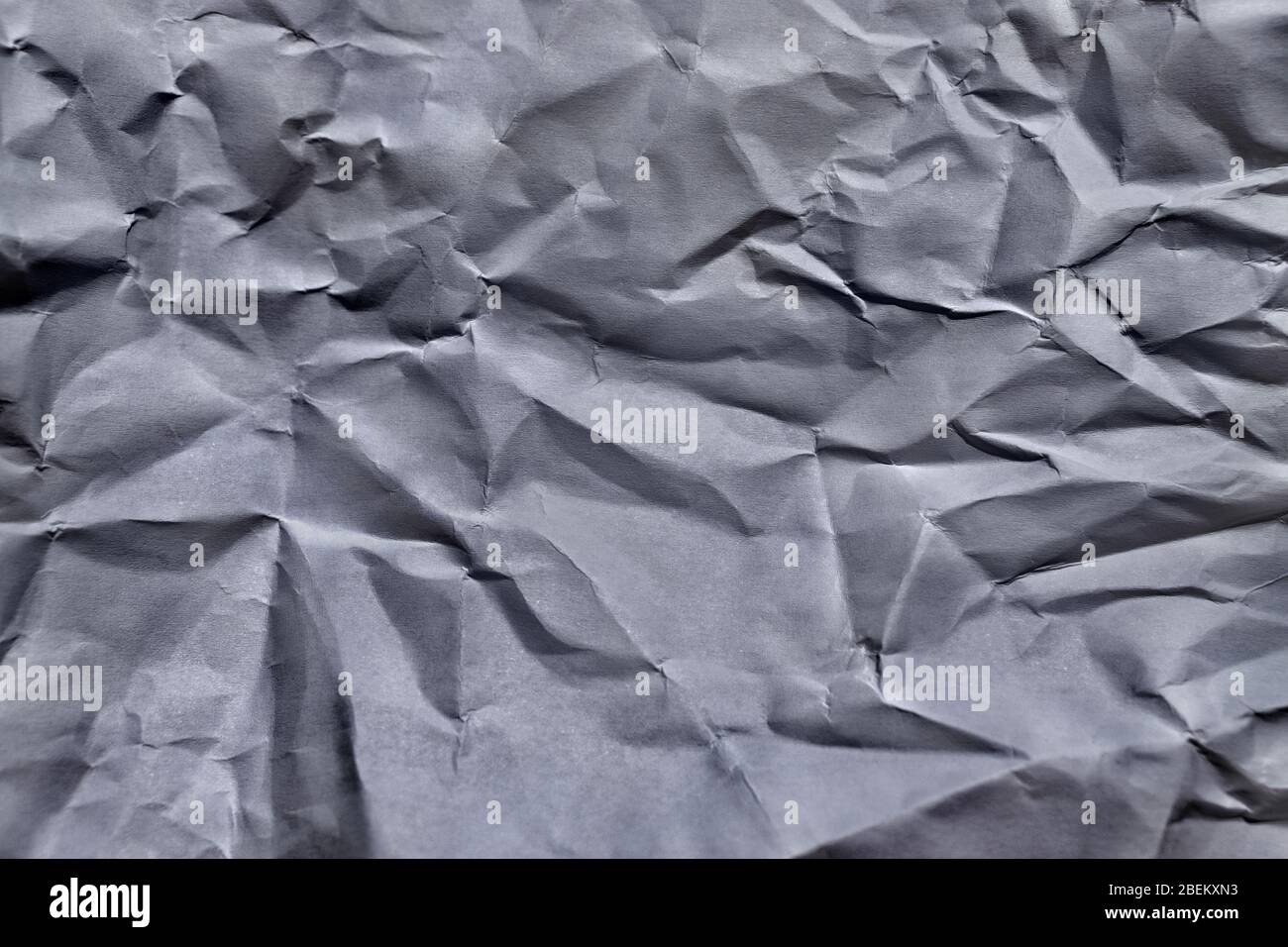 Grey crumpled paper texture Stock Photo - Alamy