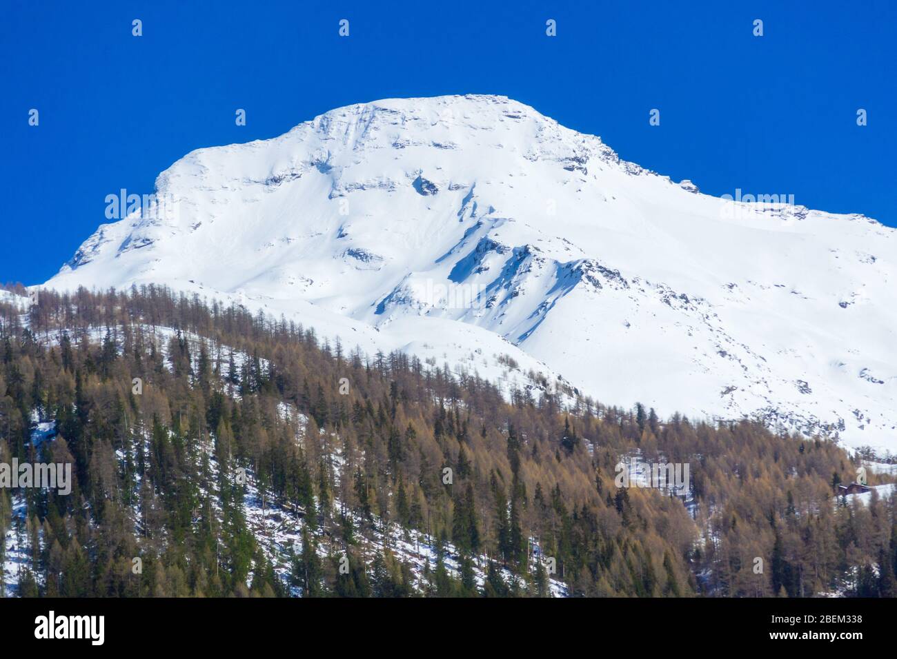 The Glishorn is a mountain of the Pennine Alps, overlooking Brig-Glis ...