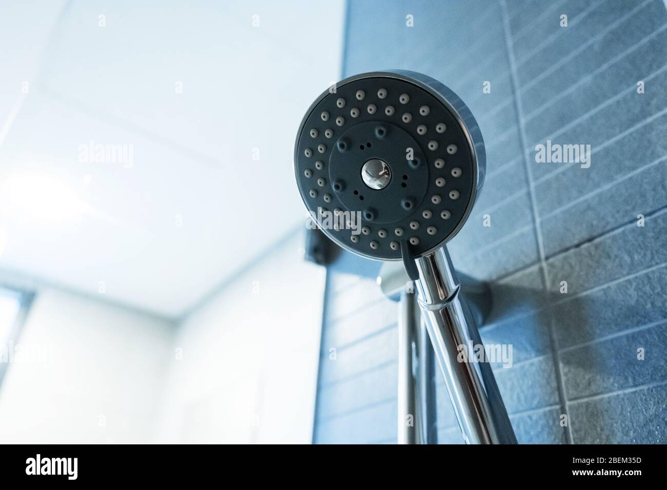 Shower head. Shower room details Stock Photo - Alamy