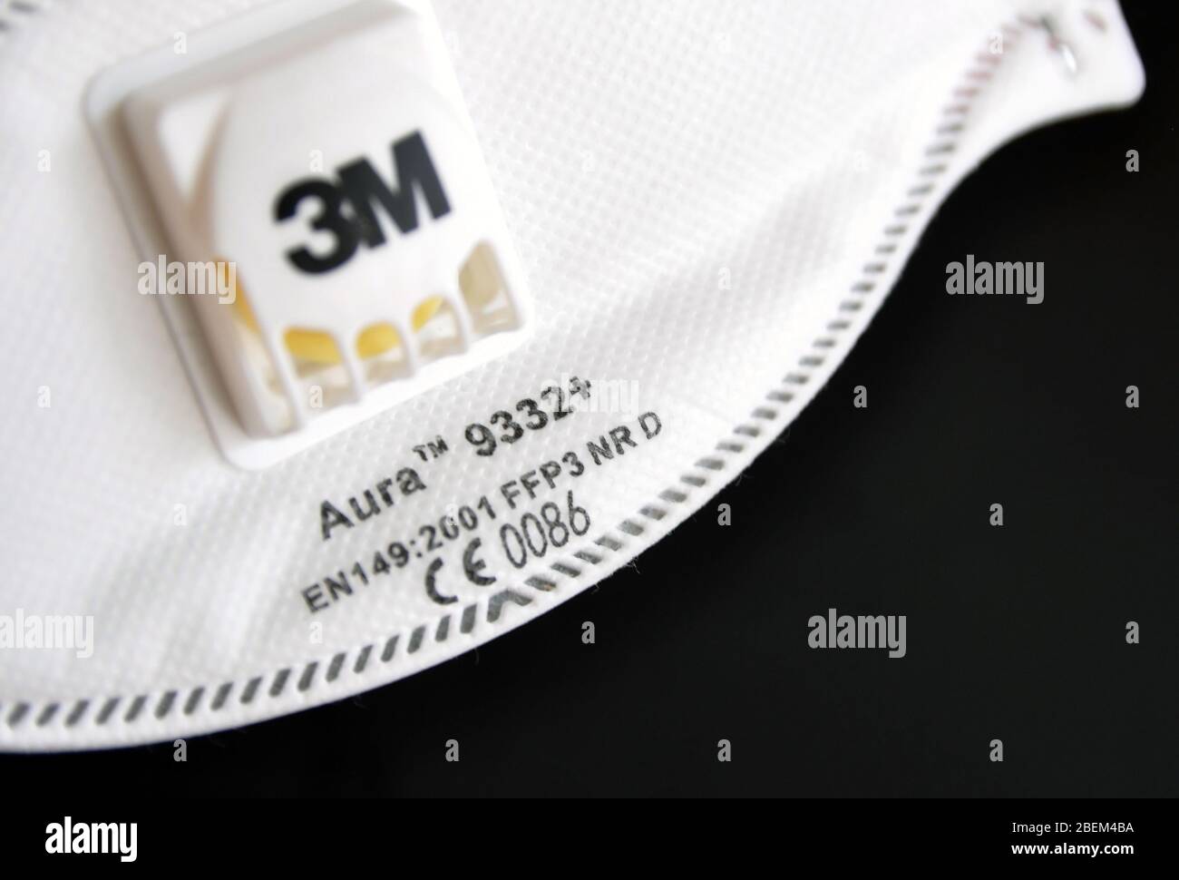 Protective respirator of respiratory organs, FFP3 level - aura 3M 9332 ...