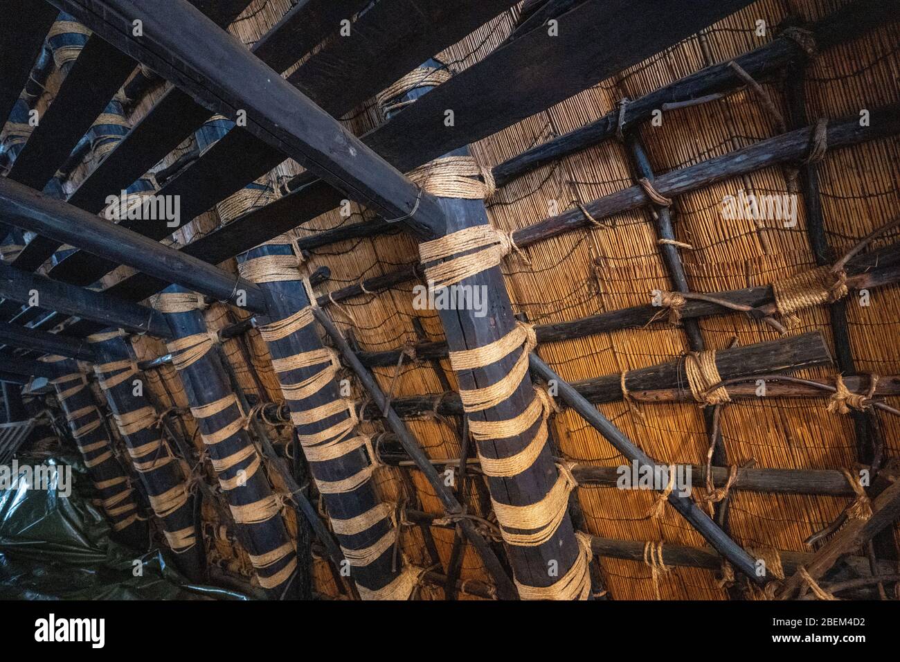 Hida Folk Village (Hida no Sato) with traditional HIda region houses ...