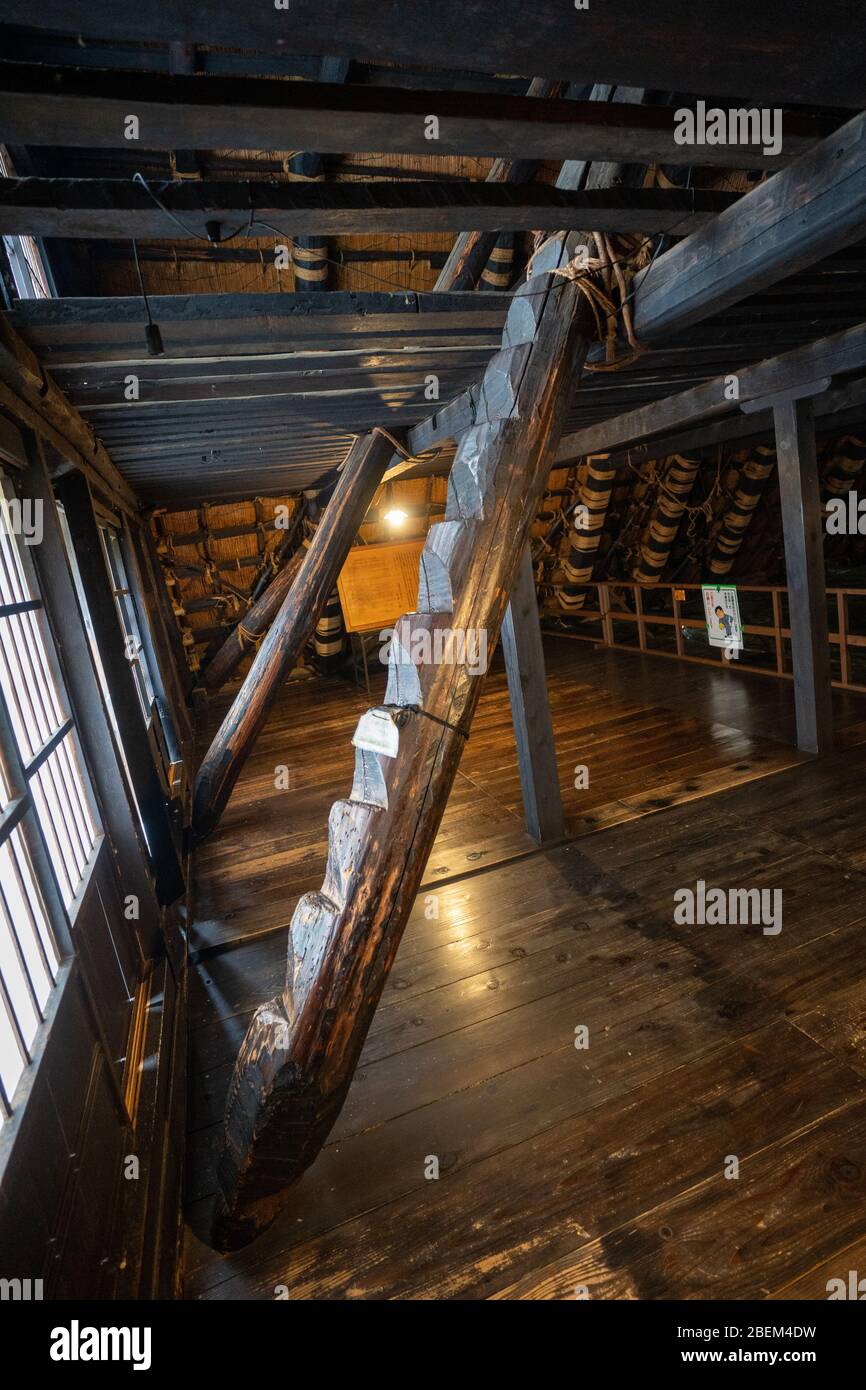 Hida Folk Village (Hida no Sato) with traditional HIda region houses ...