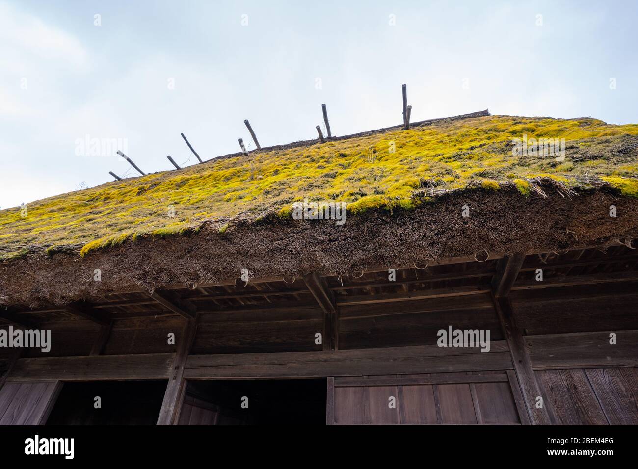 Hida Folk Village (Hida no Sato) with traditional HIda region houses ...
