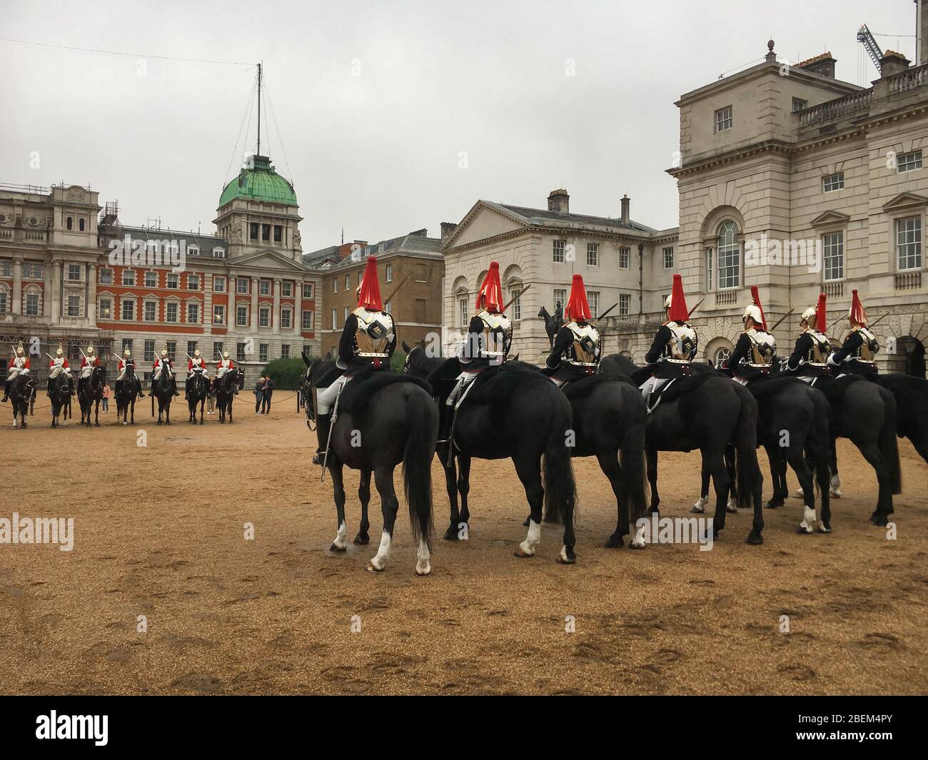 Royal horse guards parade helmet hi-res stock photography and images ...