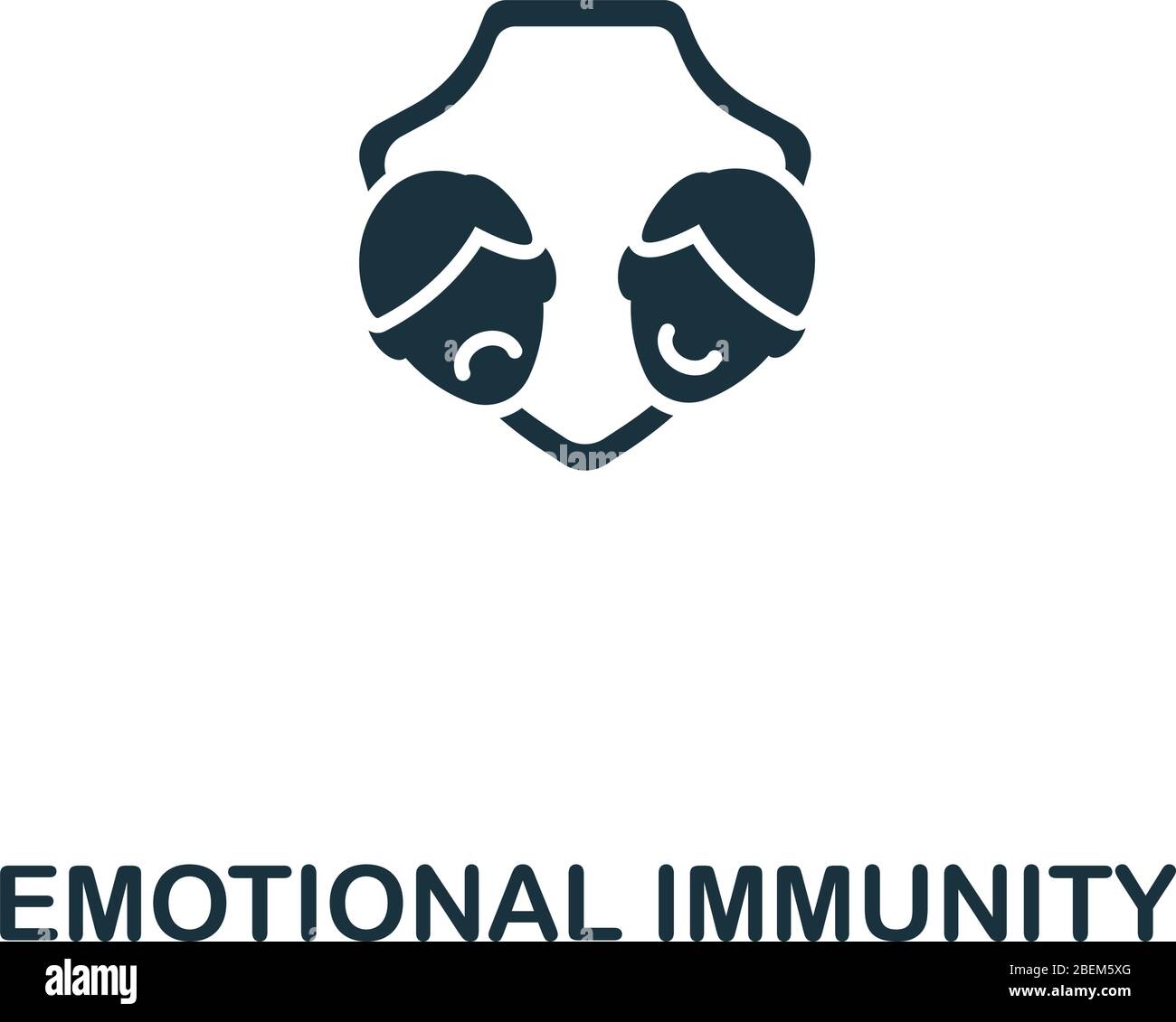 Emotional Immunity icon from personal productivity collection. Simple ...