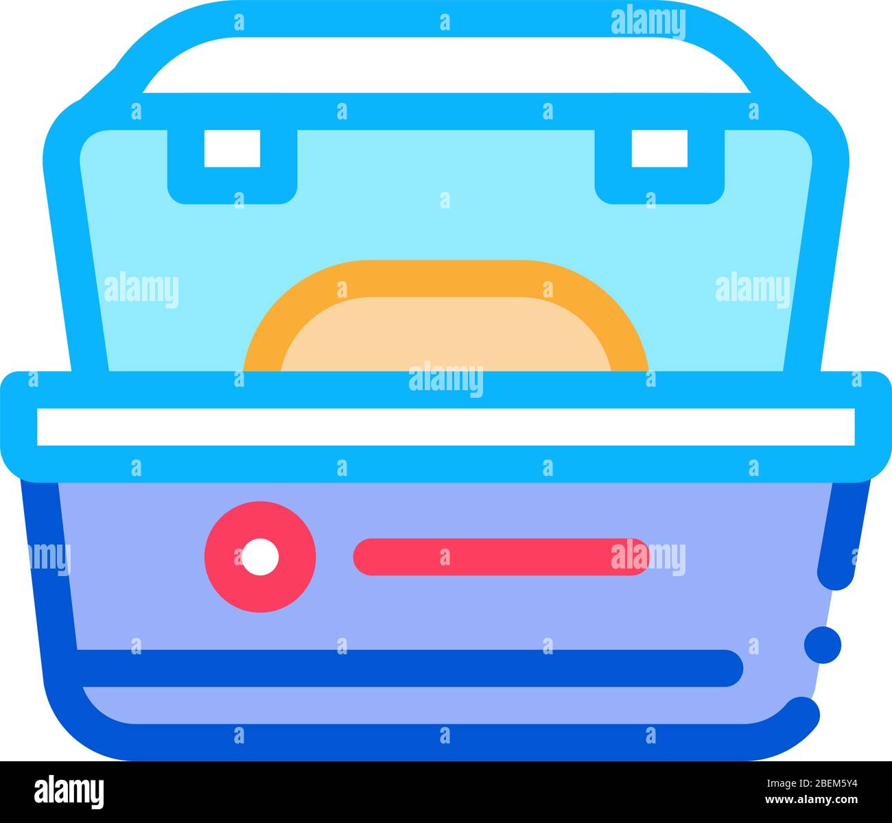 Take away boxes lunch Stock Vector Images - Alamy