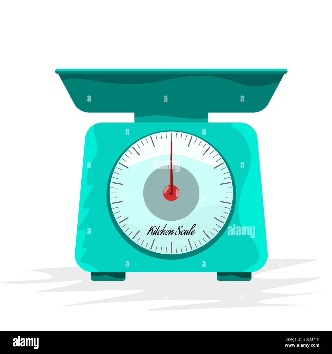 Cartoon food scale hi-res stock photography and images - Alamy