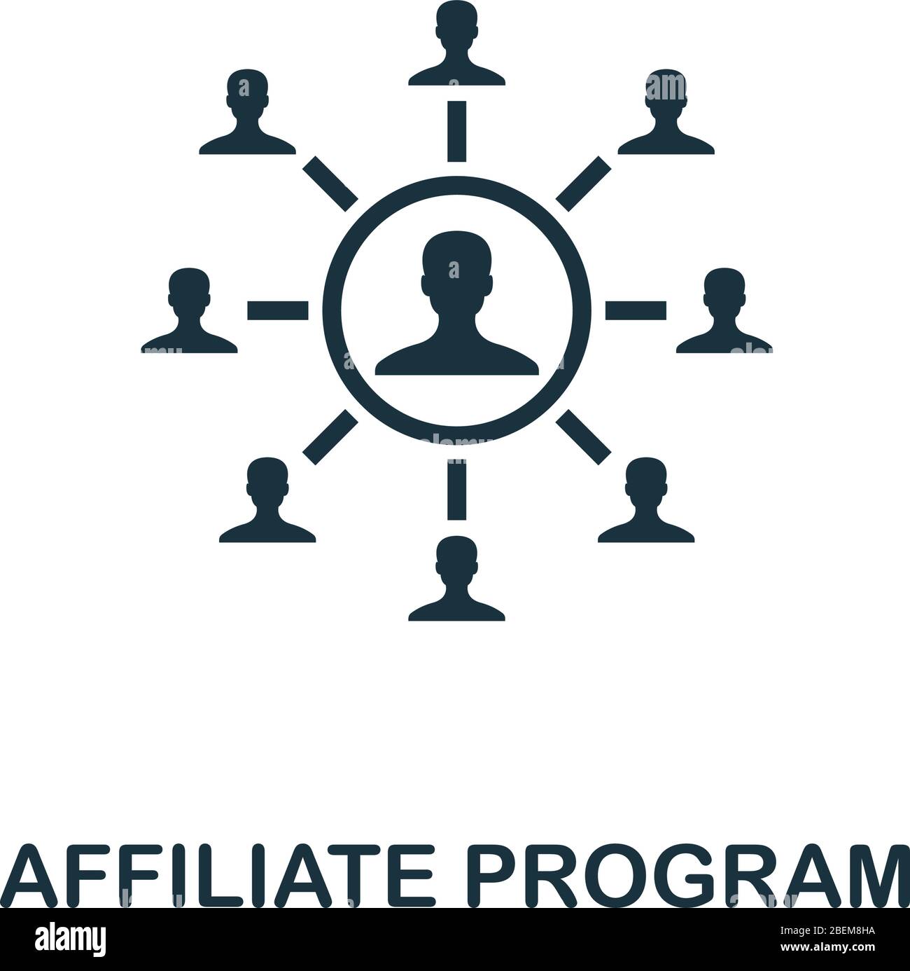 Affiliate Program icon. Simple element from affiliate marketing ...