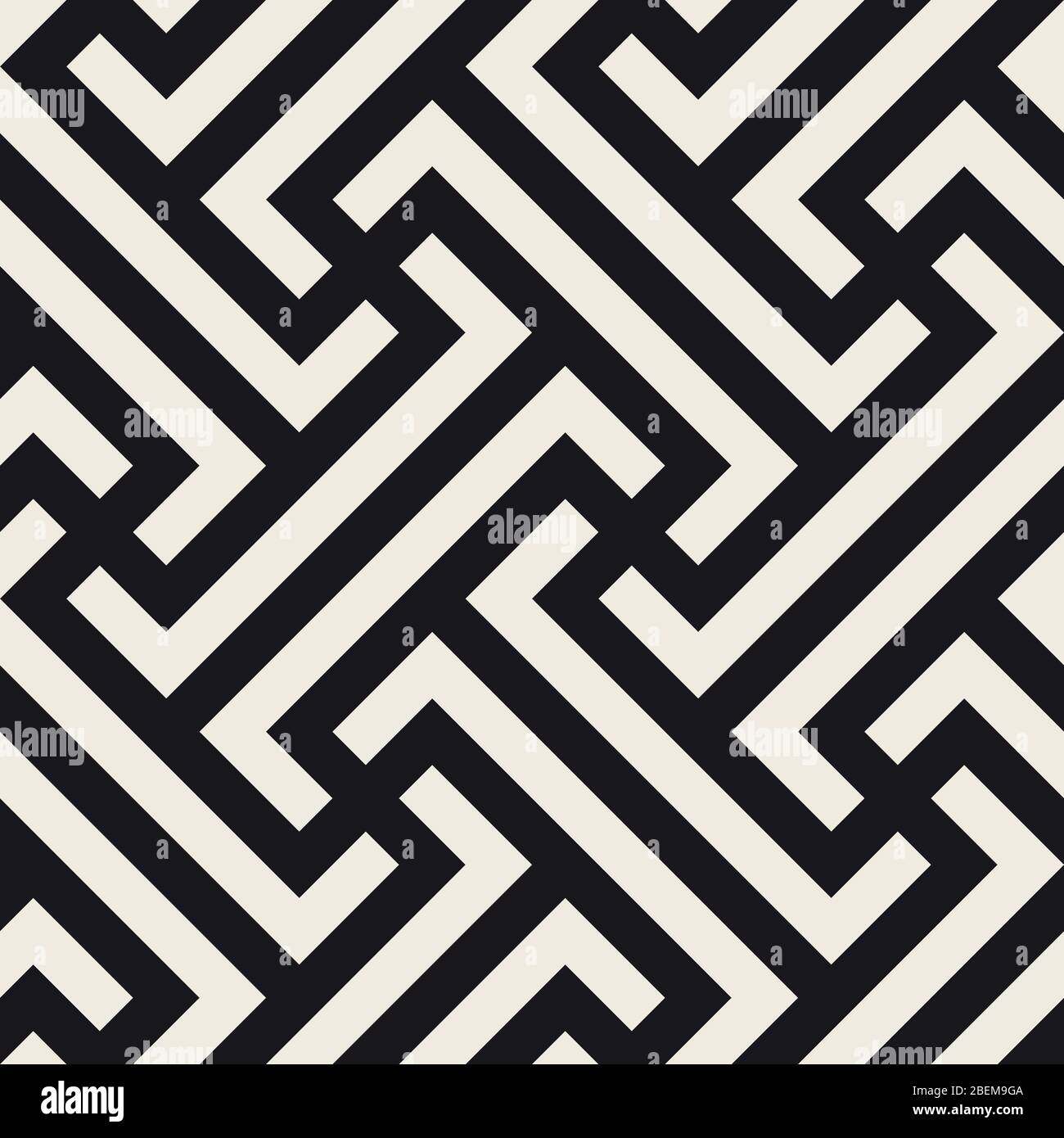 Vector seamless pattern. Modern stylish abstract texture. Repeating ...