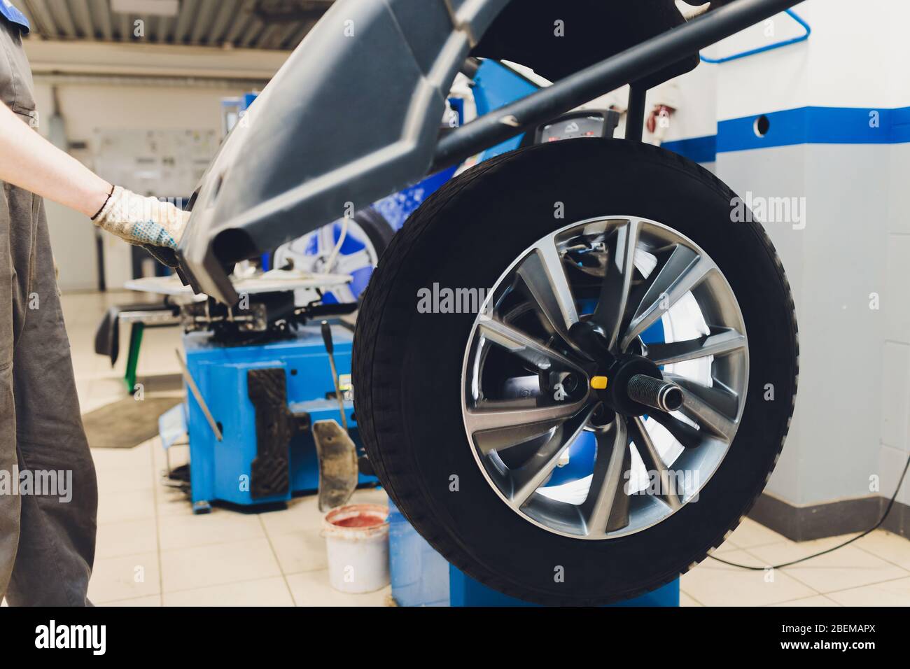 Modern cars use computer control hi-res stock photography and images ...