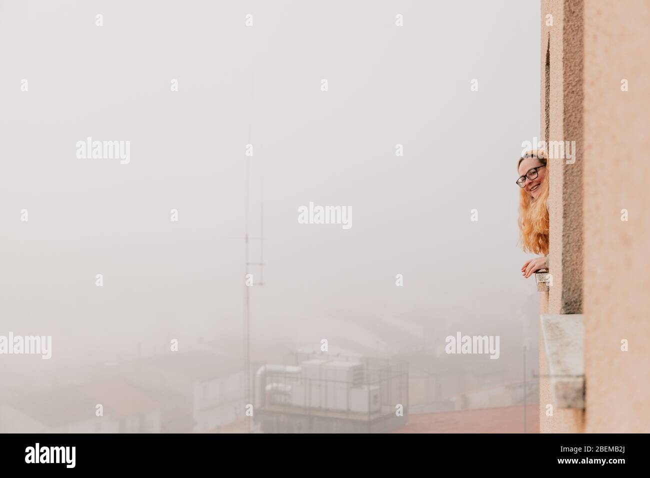 Woman bending over camera hi-res stock photography and images - Alamy