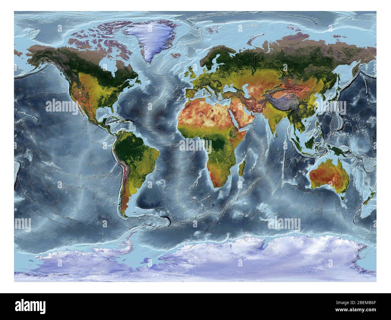 Stereographic Projection Map