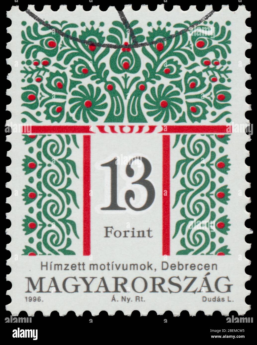 BUDAPEST, HUNGARY - 02 februar 2015: A stamp printed in Hungary shows ...