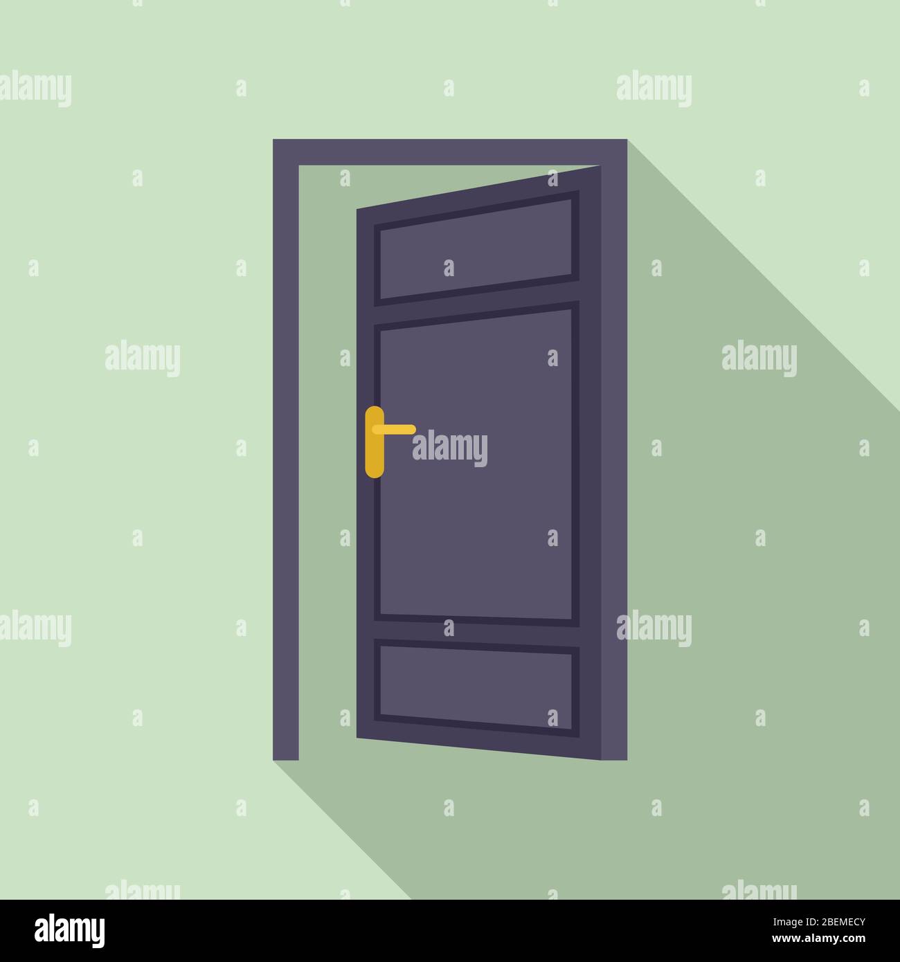 Entrance icon. Flat illustration of entrance vector icon for web design ...