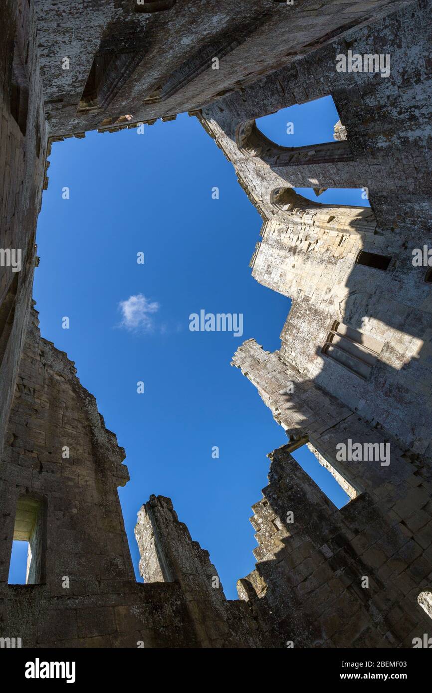 Old Wardour Castle, Wiltshire, England, UK Stock Photo - Alamy