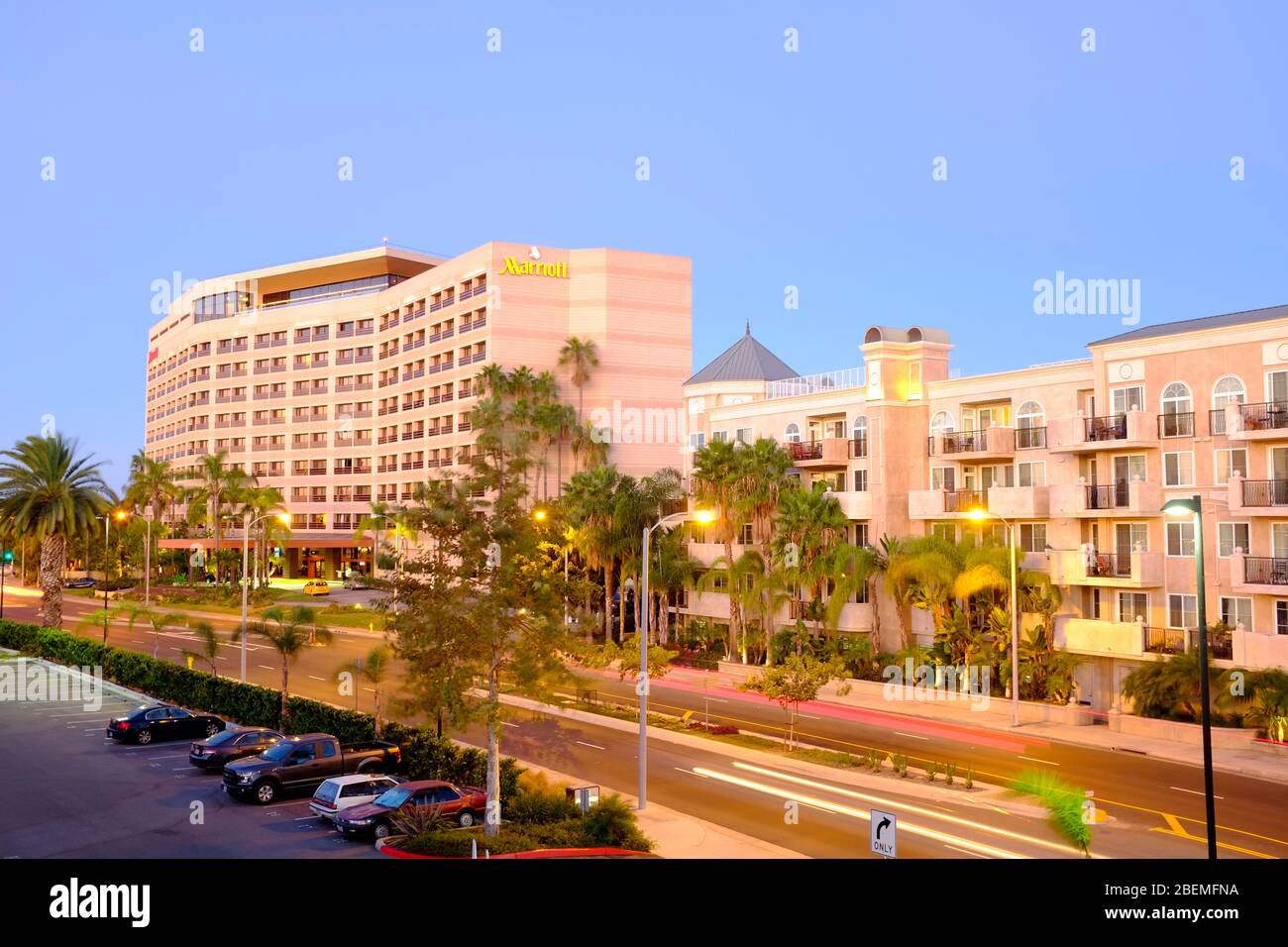 Marina Del Rey Marriott High Resolution Stock Photography and Images ...