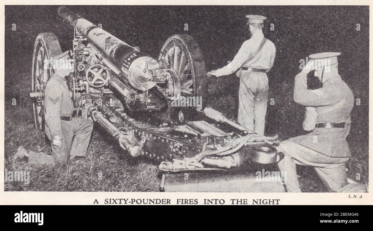 Bl 60 pounder gun hi-res stock photography and images - Alamy