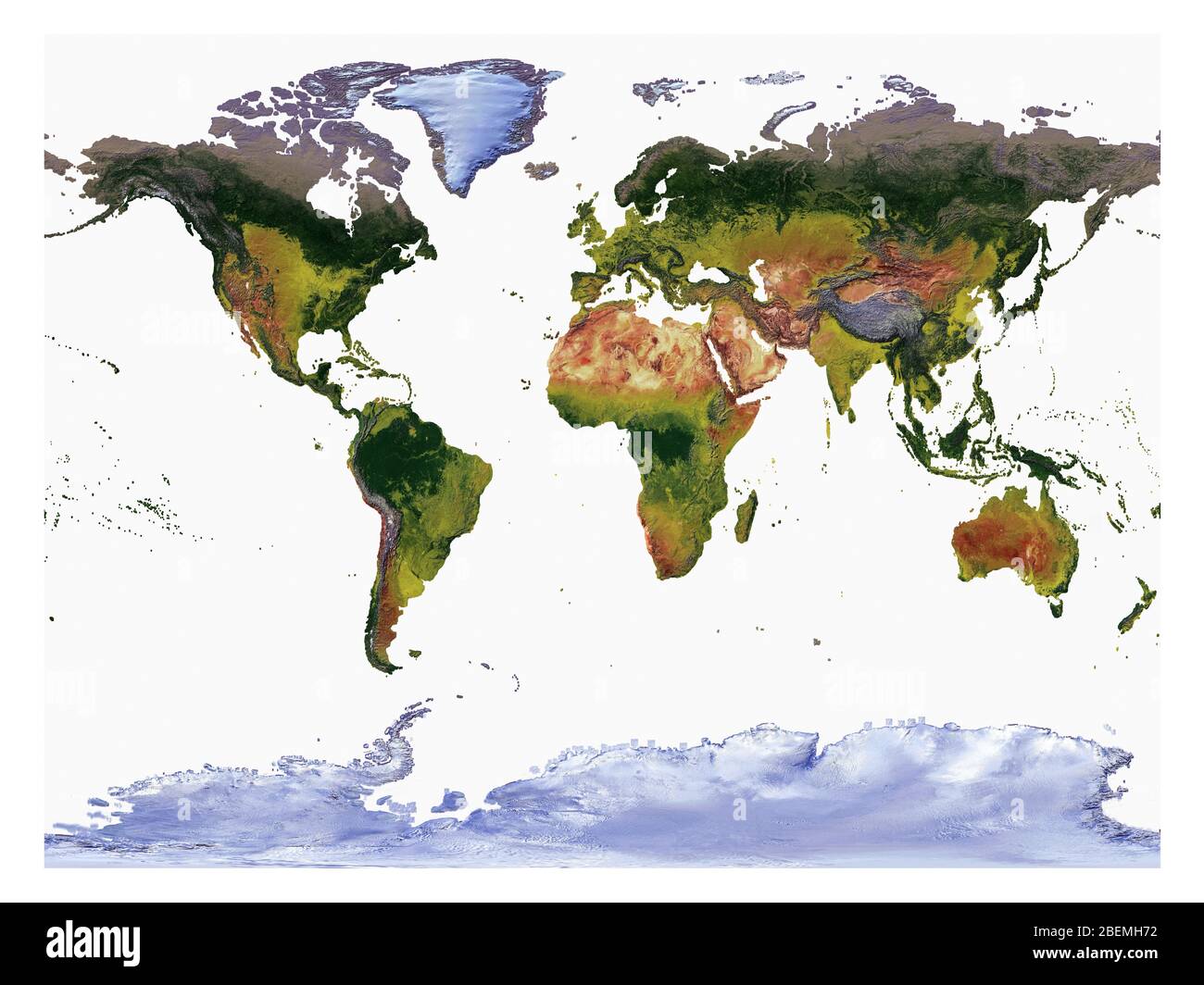 Shaded Relief Map High Resolution Stock Photography and Images - Alamy