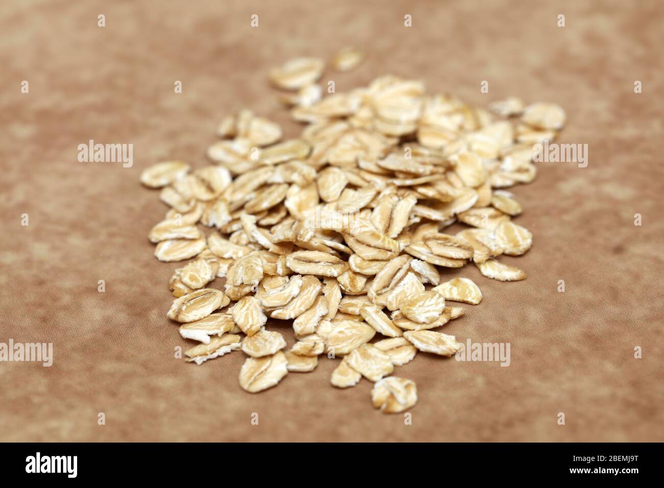 Oatmeal grain breakfast cereal Stock Photo - Alamy