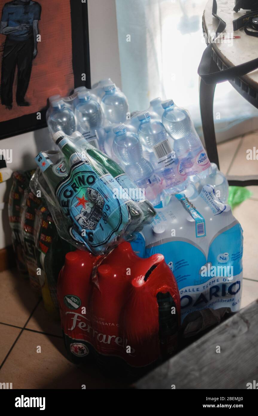 Life at home during lockdown Stock Photo - Alamy