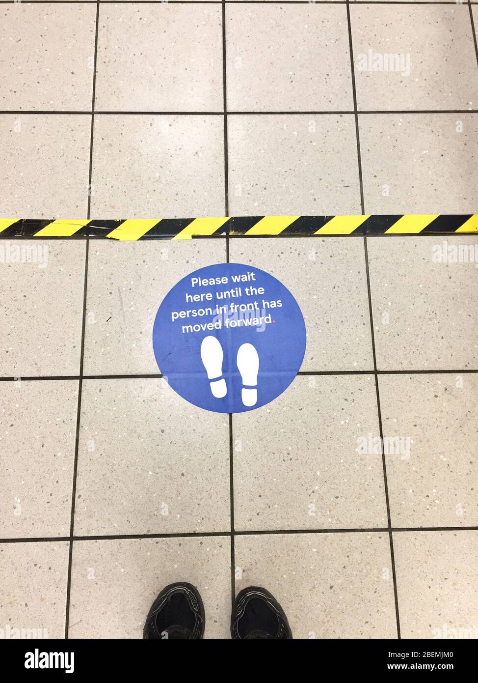 social distancing, London, UK - 4/13/2020: social distancing for ...