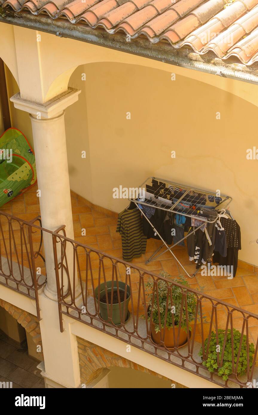 Life at home during lockdown Stock Photo - Alamy
