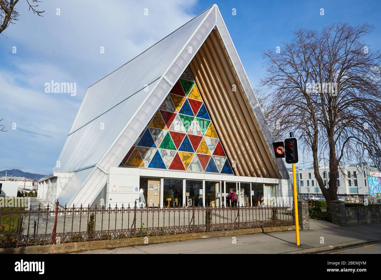 Christchurch, New Zealand - Jul 16, 2017: Cardboard Cathedral, an ...