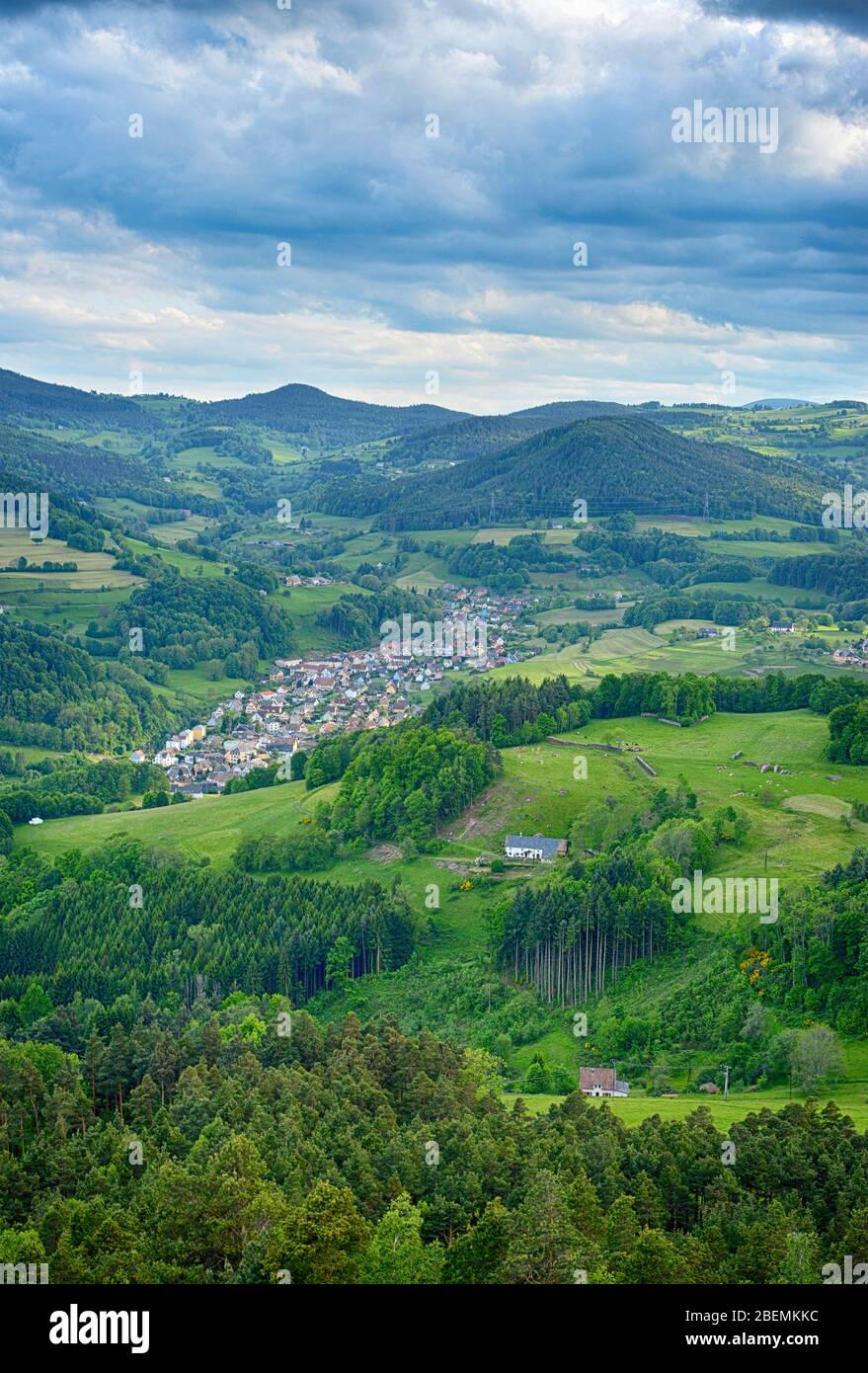 Vosges mountain aerial view hi-res stock photography and images - Alamy
