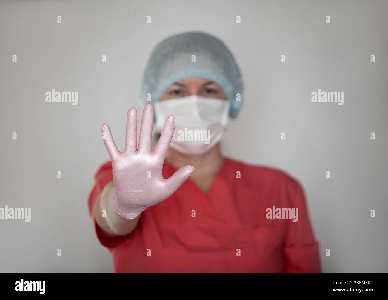 Nurse mask gloves hi-res stock photography and images - Alamy