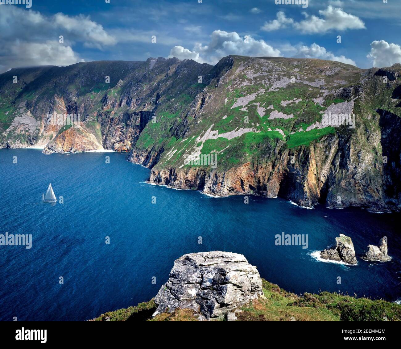 IE - CO.DONEGAL: Slieve League Cliffs Stock Photo - Alamy