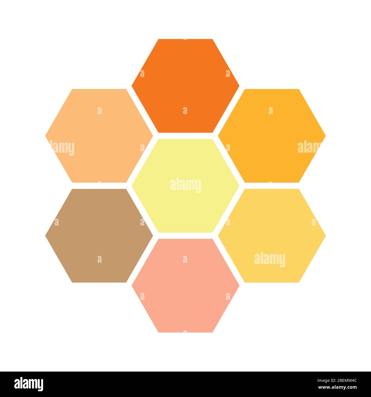 Bee honeycomb sign logo, art honey icon texture Stock Vector Image ...