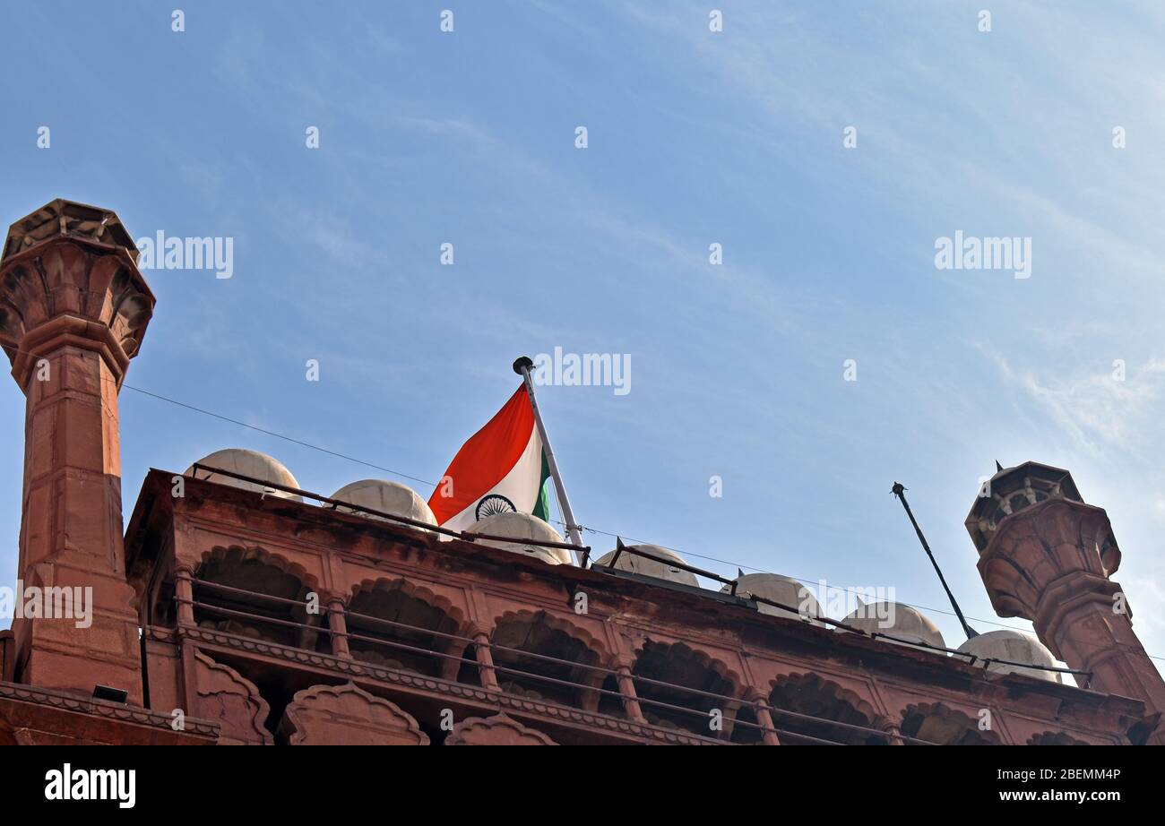 Delhi, India. The Red Fort Stock Photo - Alamy