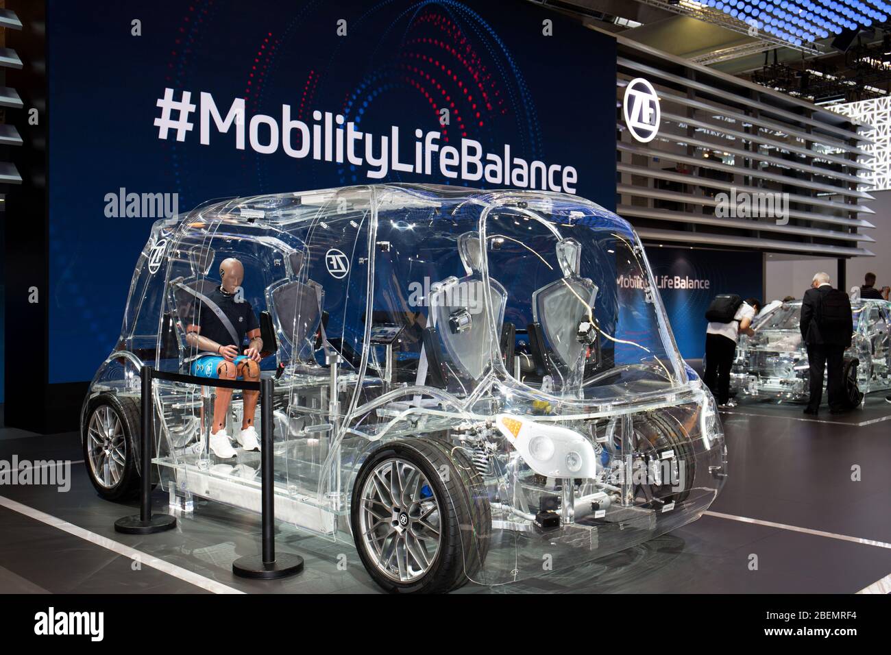 impressions automobile fair in frankfurt am main germany in september ...