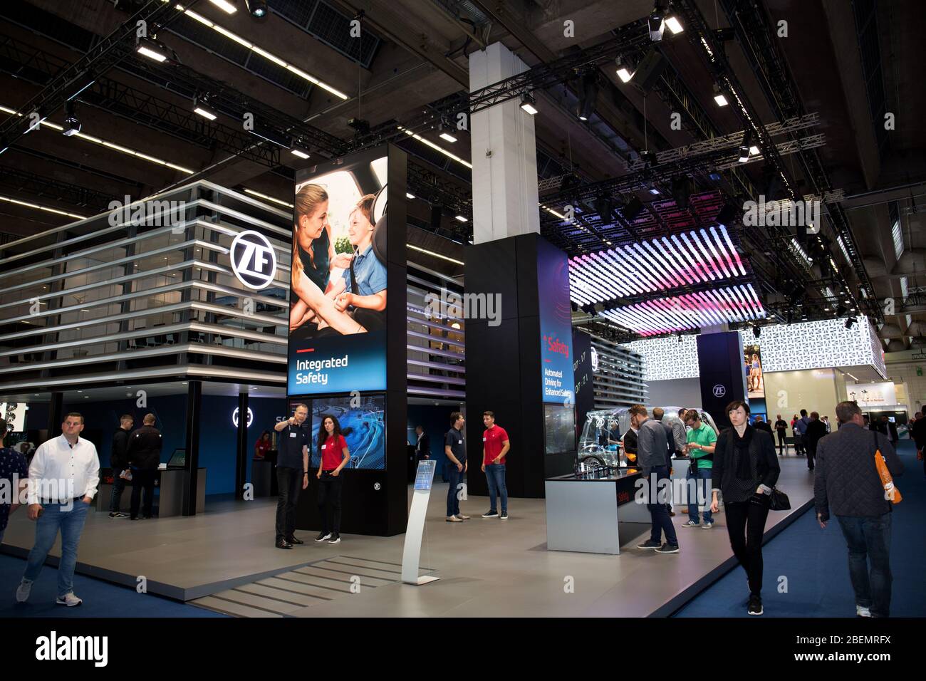 impressions automobile fair in frankfurt am main germany in september ...