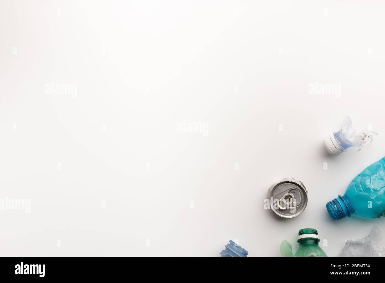 Garbage dump isolated on a white background Stock Photo - Alamy