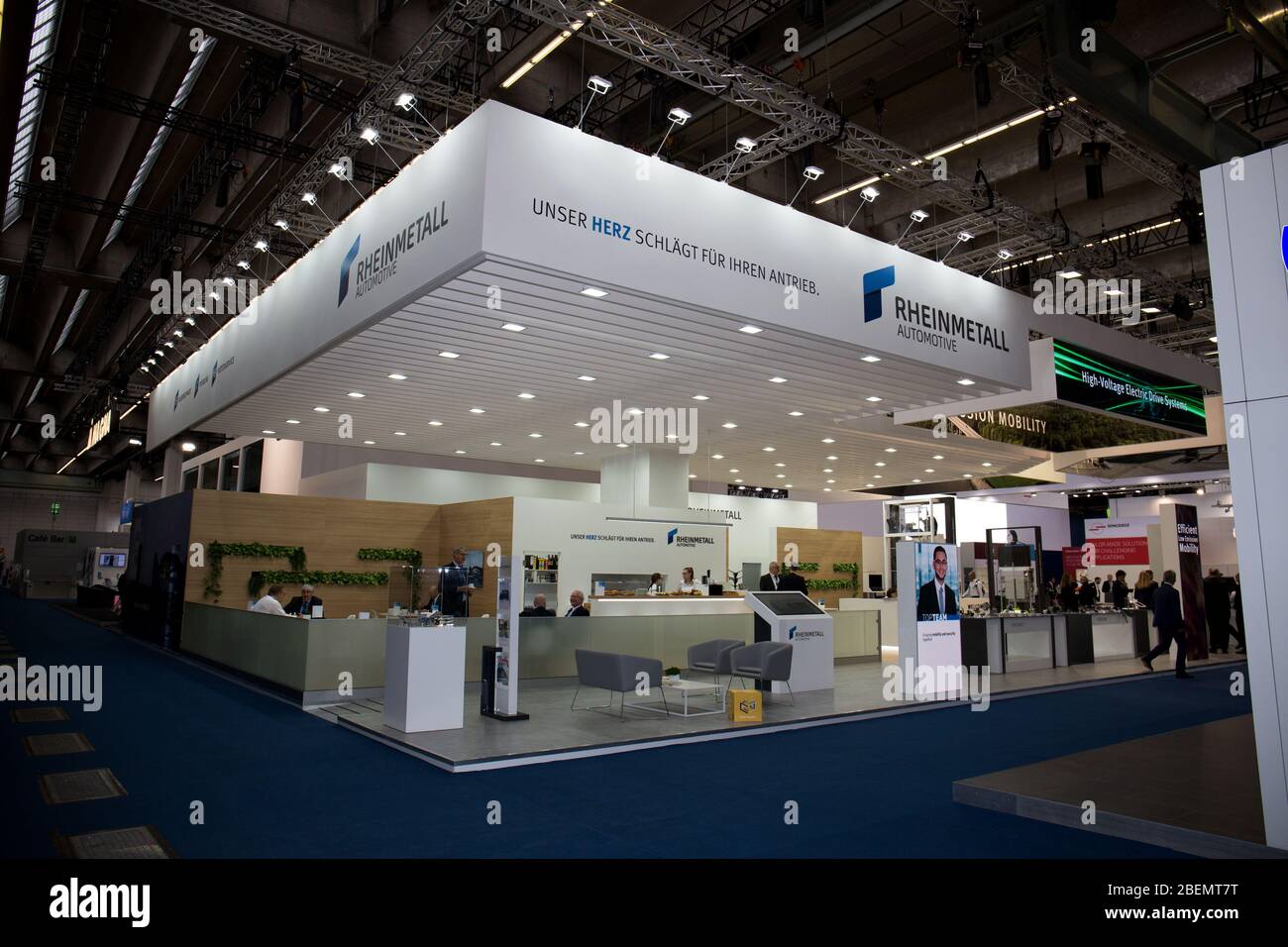 impressions automobile fair in frankfurt am main germany in september ...