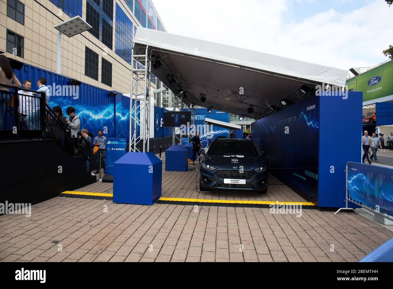 impressions automobile fair in frankfurt am main germany in september ...