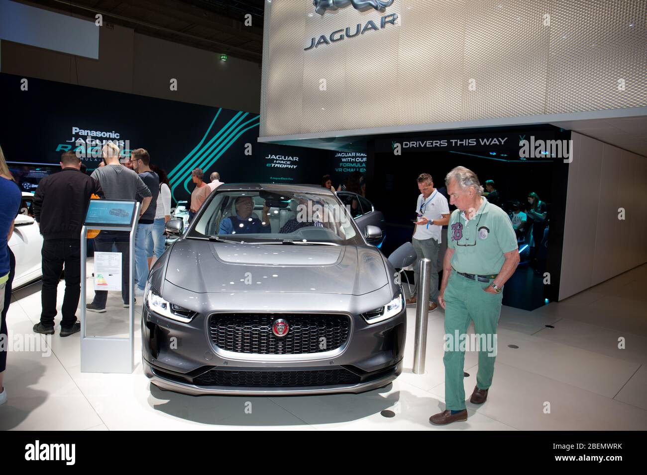 impressions automobile fair in frankfurt am main germany in september ...