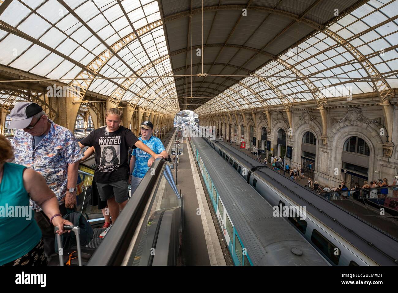 Gare de Nice-Ville railway station in Nice, France, Europe Stock Photo ...