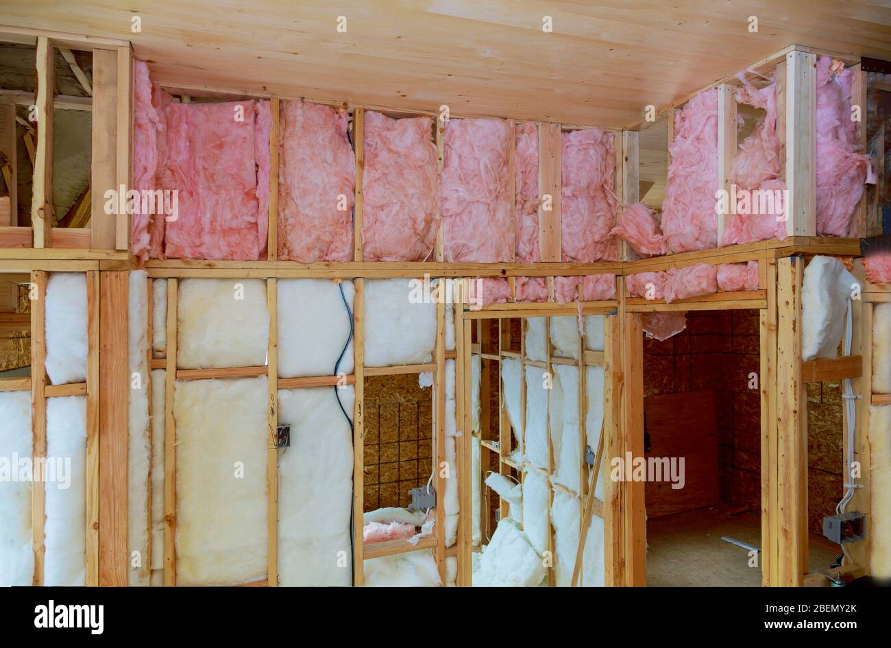 Installing insulation hi-res stock photography and images - Alamy
