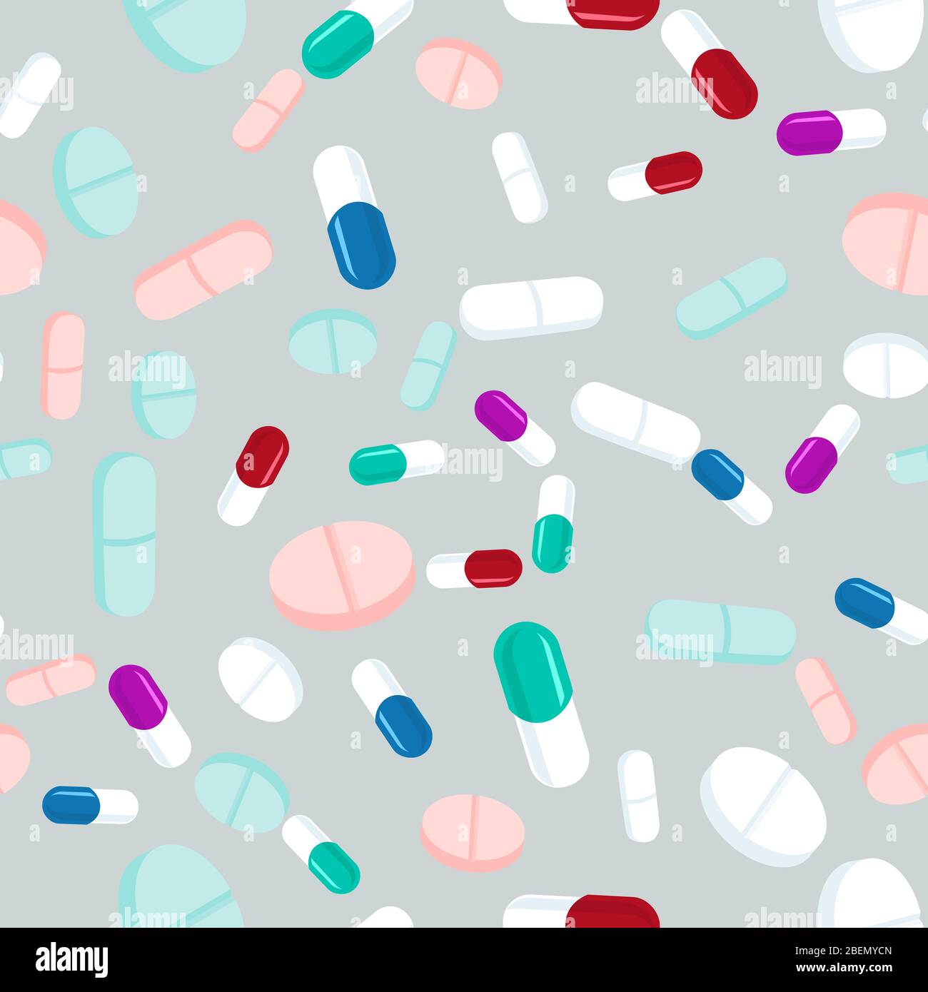 Colorful Pills Wallpaper