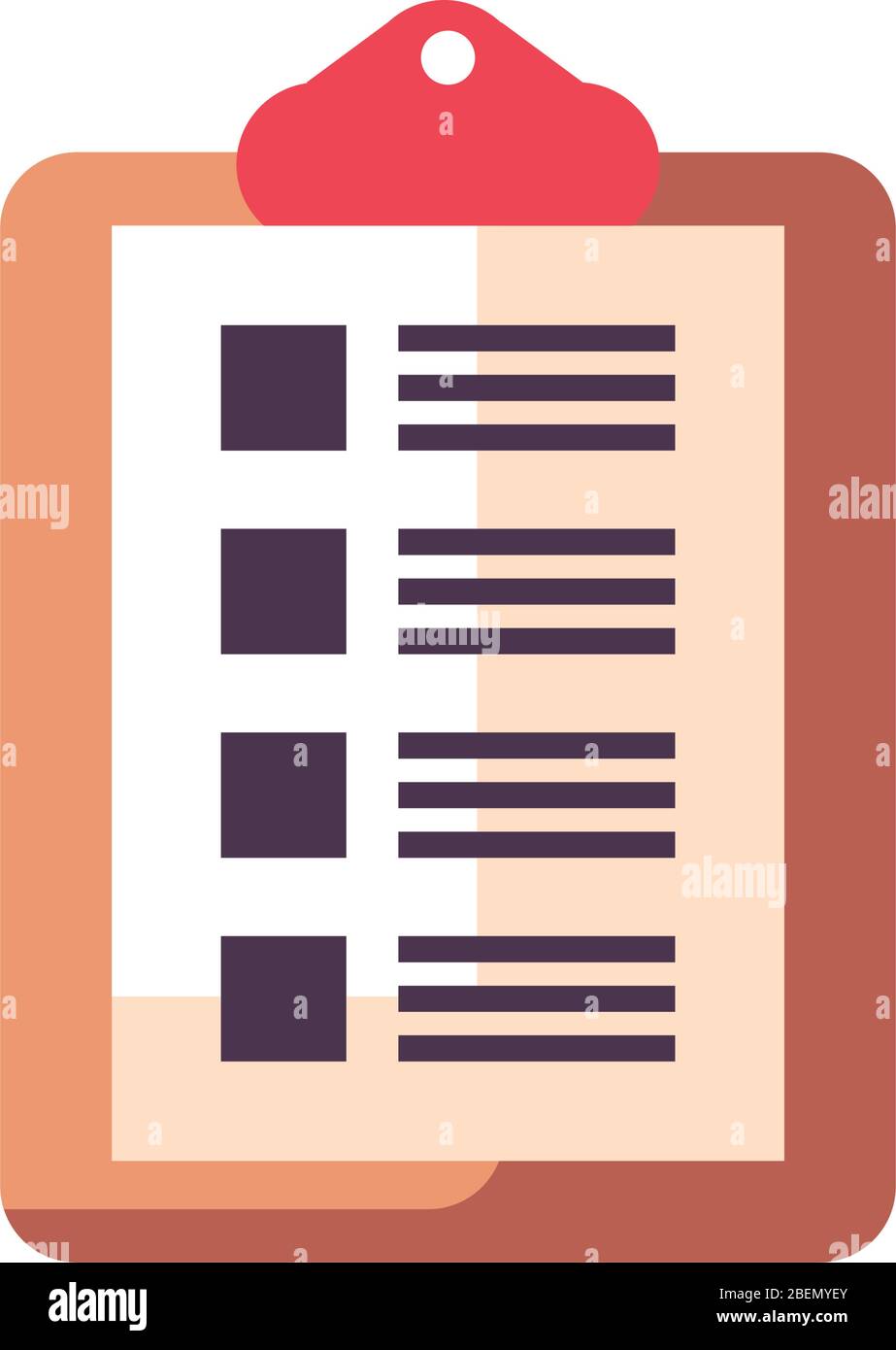 fast delivery concept, delivery report clipboard icon over white ...