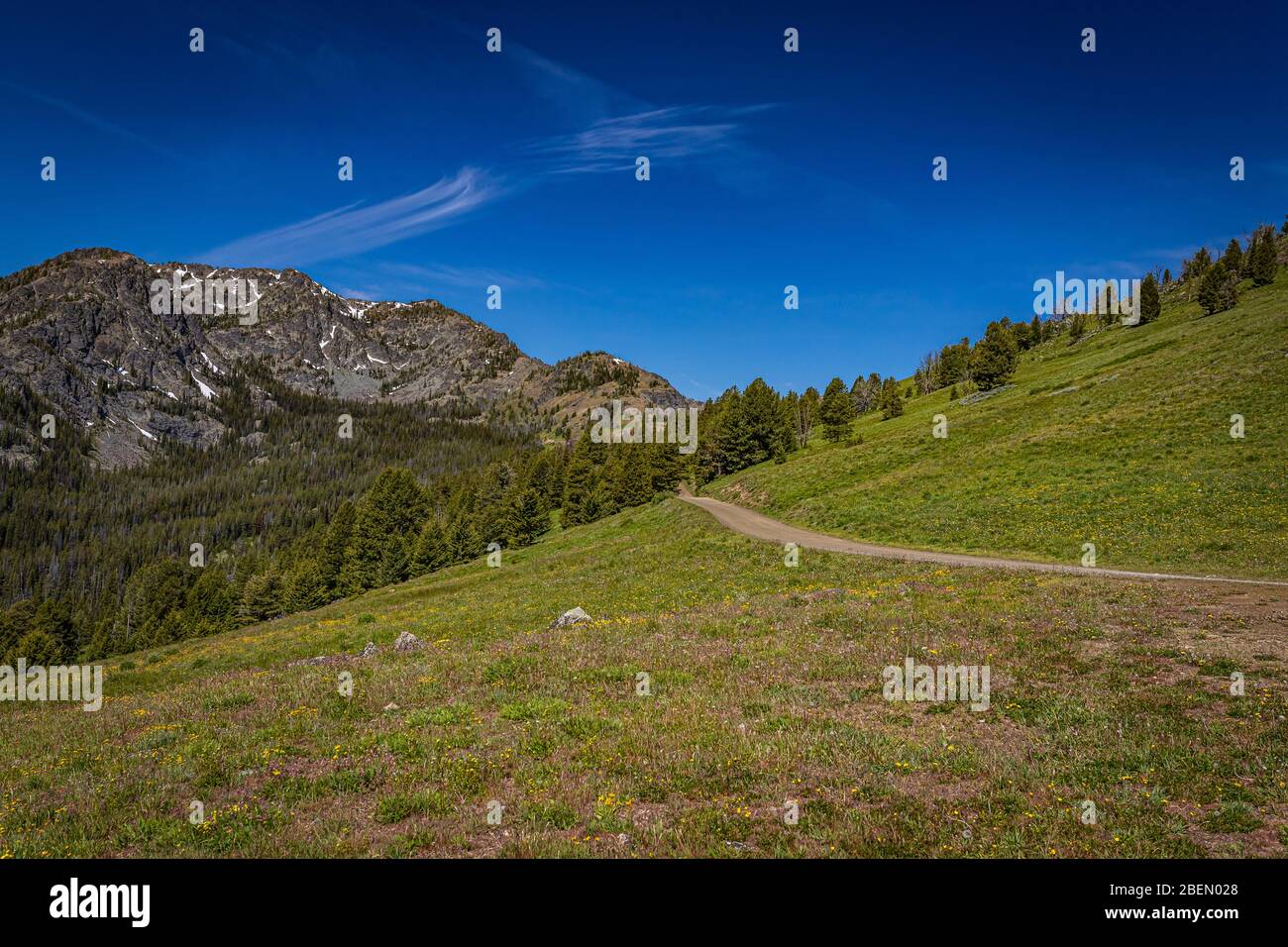 The Heaven's Gate Vista overlooks the Seven Devils Mountain and the ...