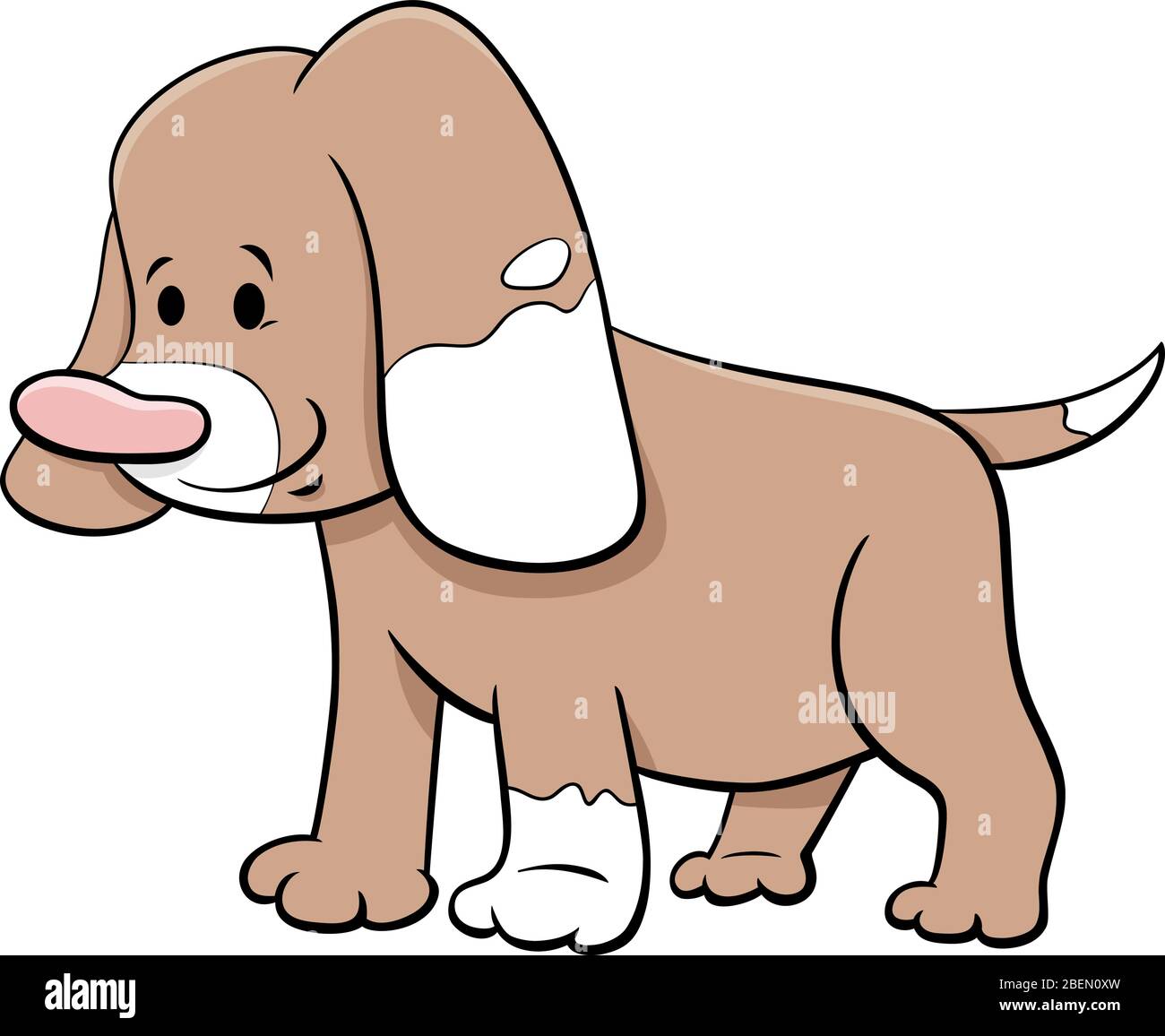 Childish puppy Cut Out Stock Images & Pictures - Alamy