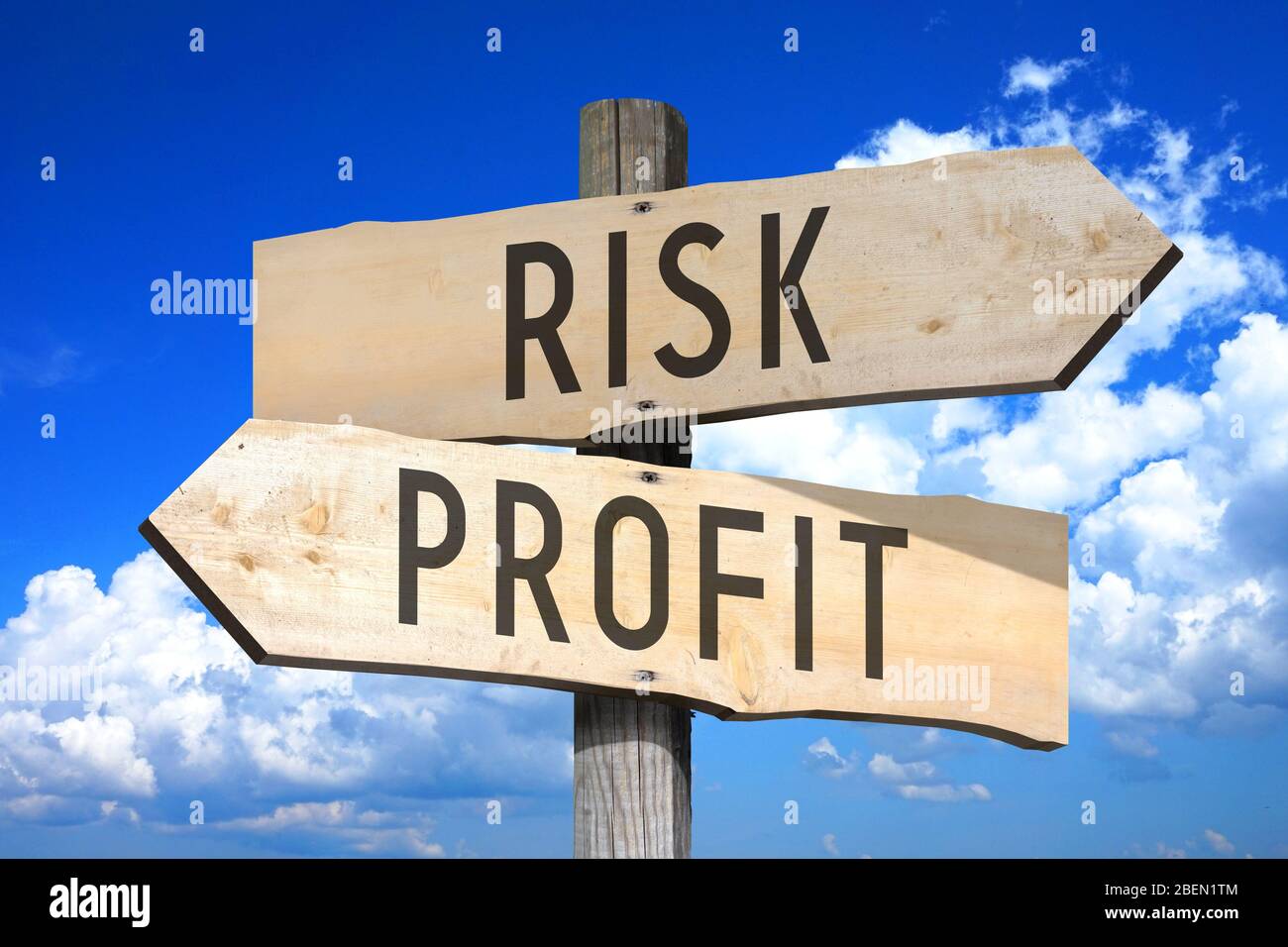 Winner wooden signpost roadsign hi-res stock photography and images - Alamy