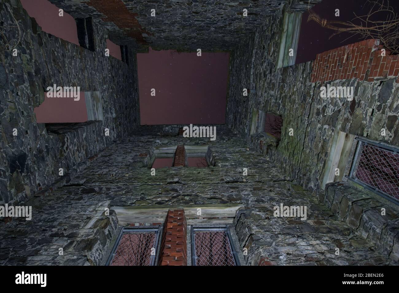 Historic Fort Structures Fort Stark State Park Stock Photo - Alamy