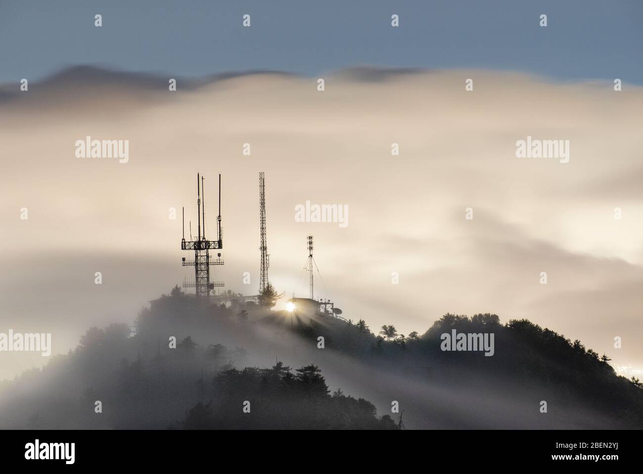 Radio towers hi-res stock photography and images - Alamy